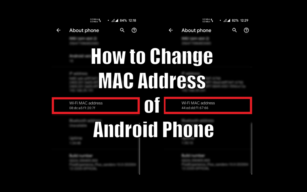 How to Change MAC Address of Android Phone? - TechSphinx
