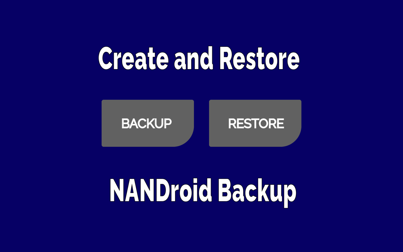 How to Create and Restore NANDroid Backup? - TechSphinx