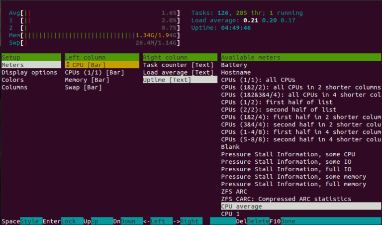 How To Use Htop Command For Process Management In Linux Techsphinx