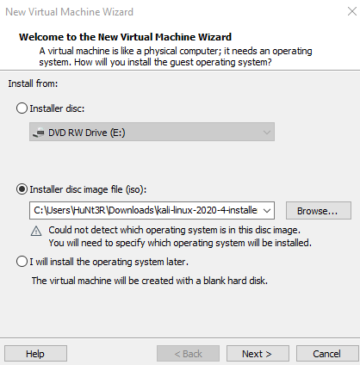 How to Install Kali Linux on VMware Workstation Player? - TechSphinx