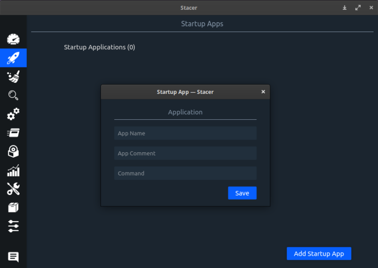 Install Stacer to Monitor and Optimize Linux System - TechSphinx