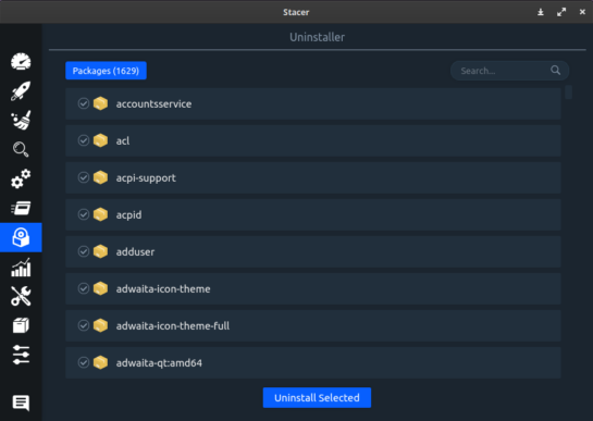 Install Stacer to Monitor and Optimize Linux System - TechSphinx