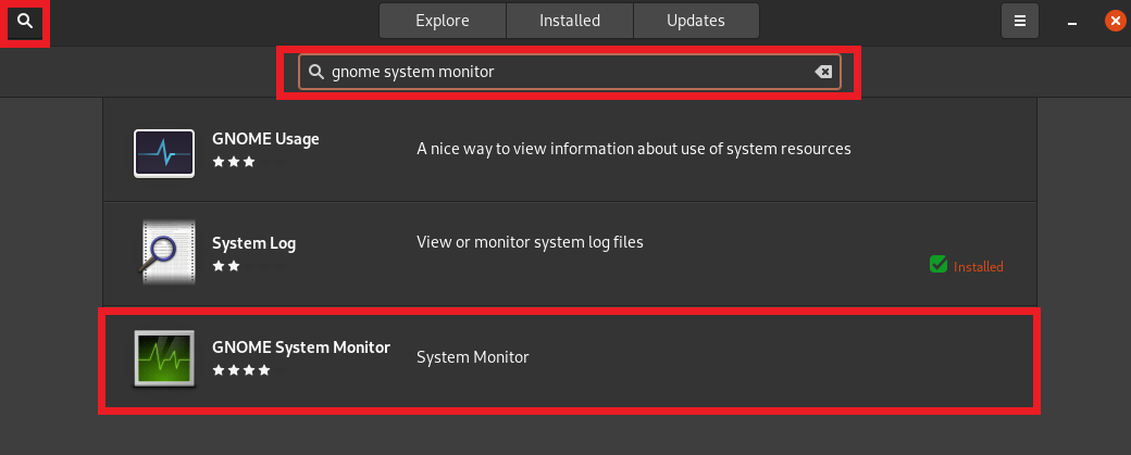 How To Install And Use Gnome System Monitor Techsphinx