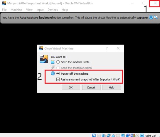 How to Create and Restore Snapshot in VirtualBox? - TechSphinx