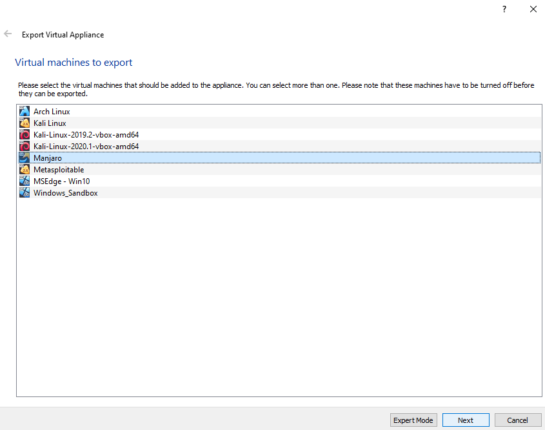 How to Export and Import VirtualBox VM? - TechSphinx