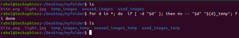 How To Rename Directories In Linux Using Terminal Techsphinx 1299